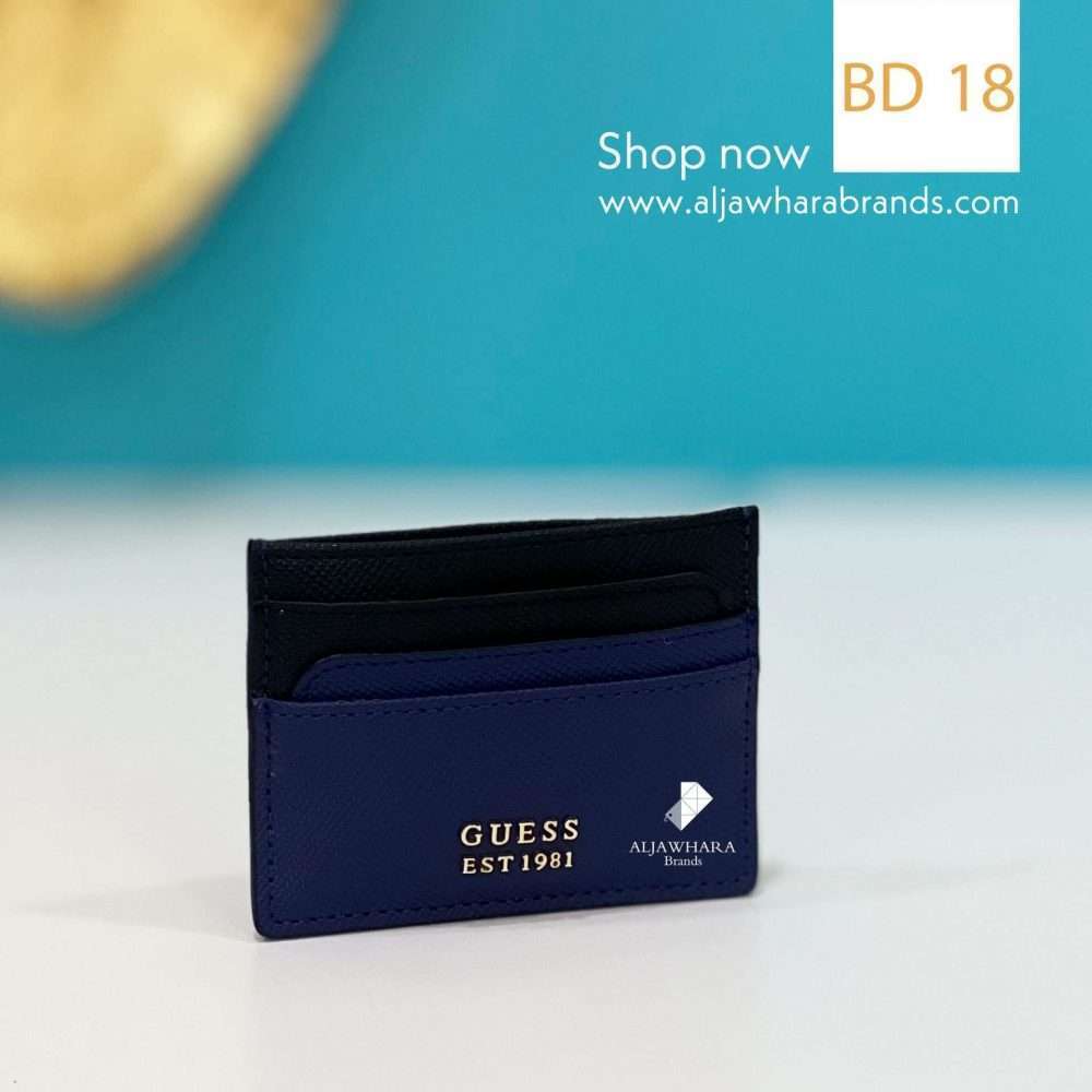 Guess card holder/ blue – Aljawhara brands