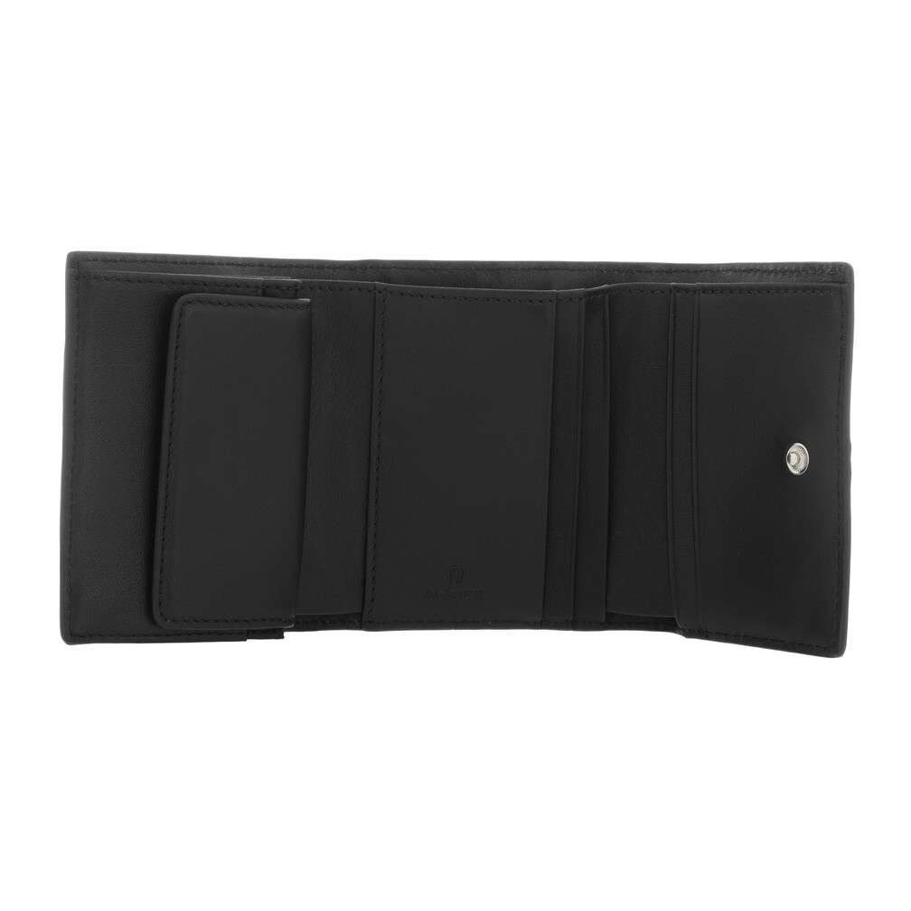 Aigner small quilted wallet/ black – Aljawhara brands