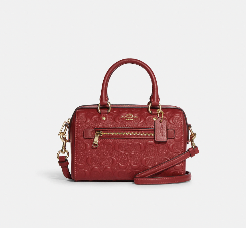 Coach Mini Rowan Crossbody/ red – Aljawhara brands