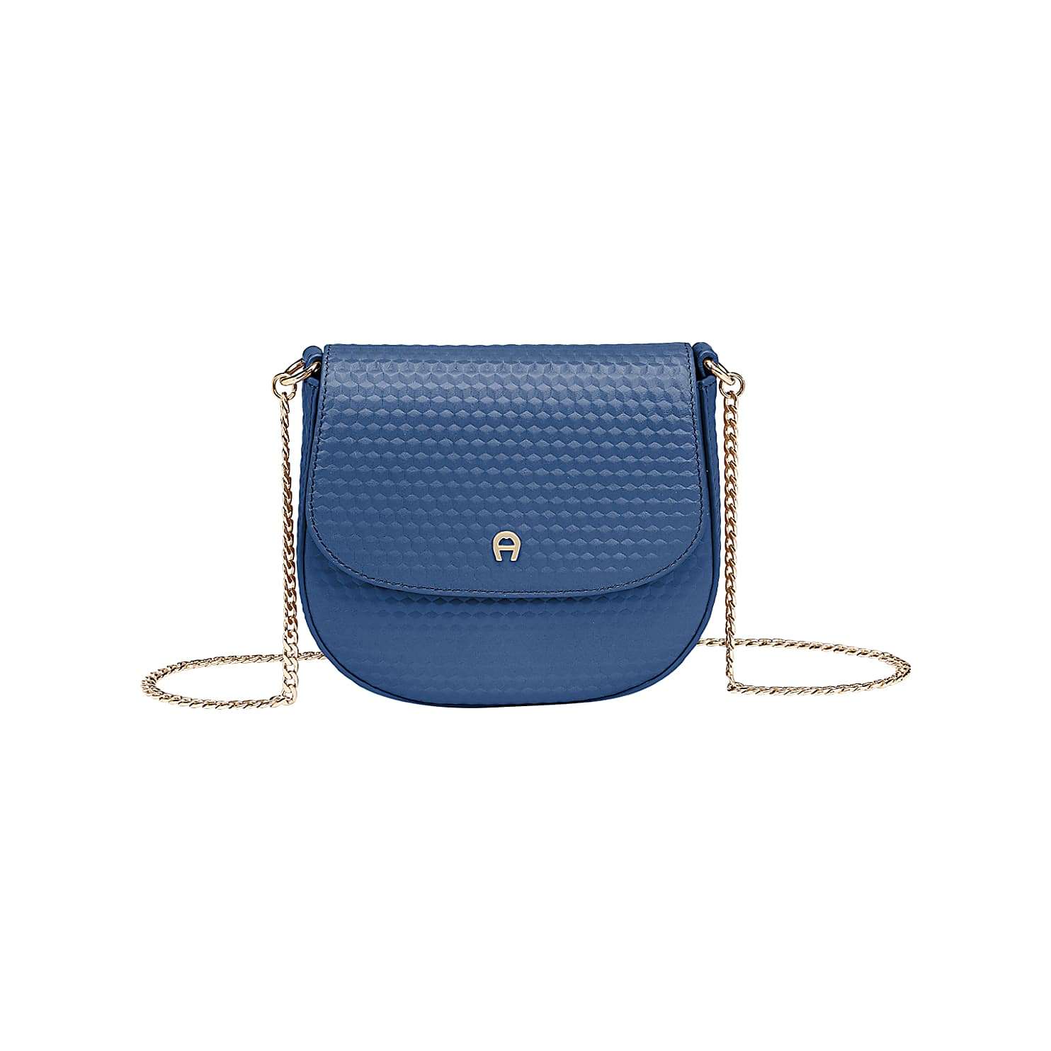 Aigner mini Ava crossbody bag / blue – Aljawhara brands