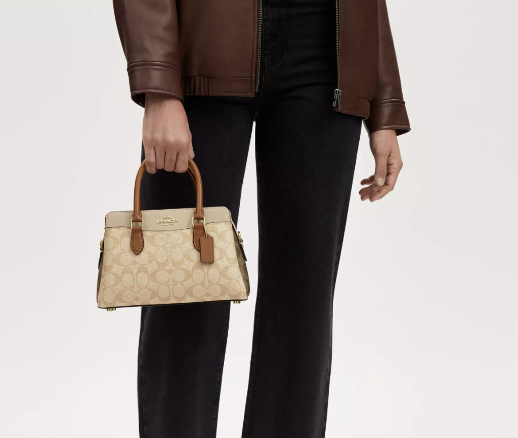 Coach Darcie Carryall In Blocked Signature Canvas – Aljawhara brands